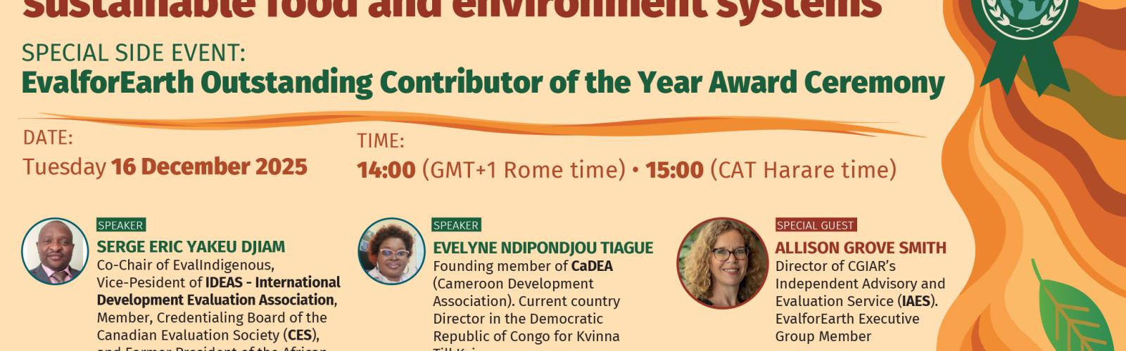 Webinar: Decolonial Approaches in Evaluation: Advancing evidence, equity and innovation for ...